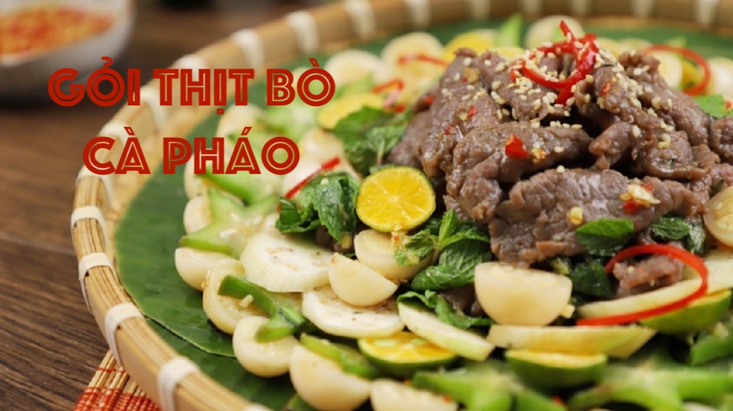Cách làm gỏi thịt bò cà pháo giòn ngon hấp dẫn - Cà Tím